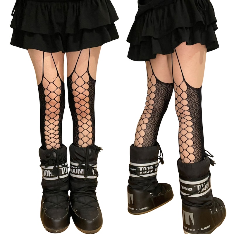 Rhinestone Fishnet - Etsy