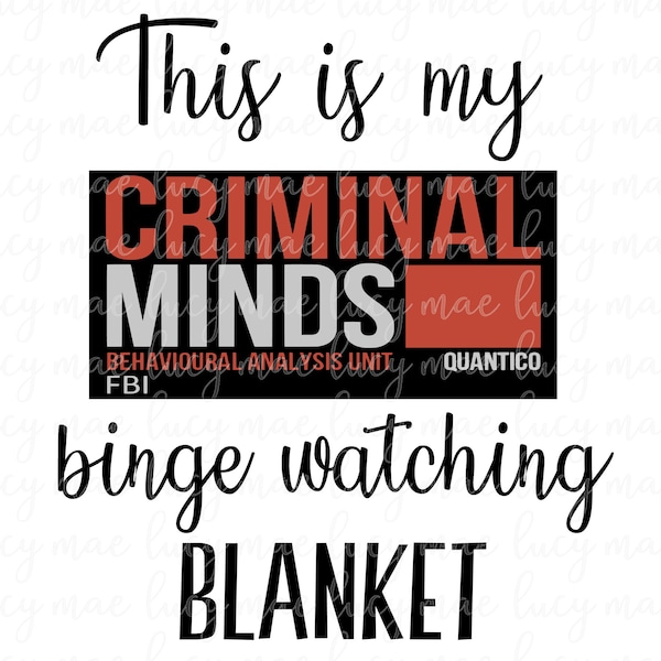 Criminal Minds Svg - Etsy