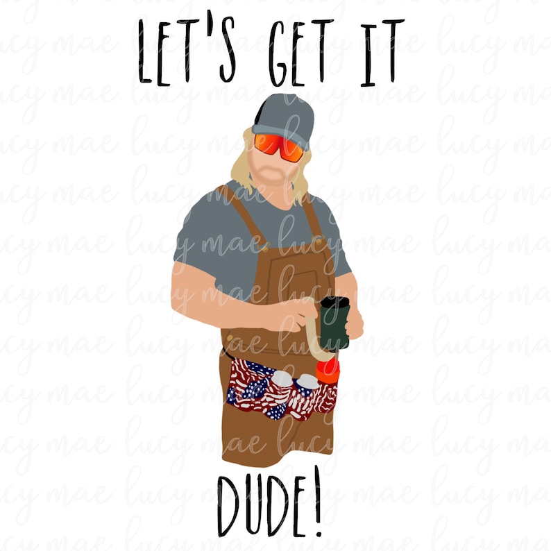 Let's Get It Dude Stalekracker Digital Download - Etsy