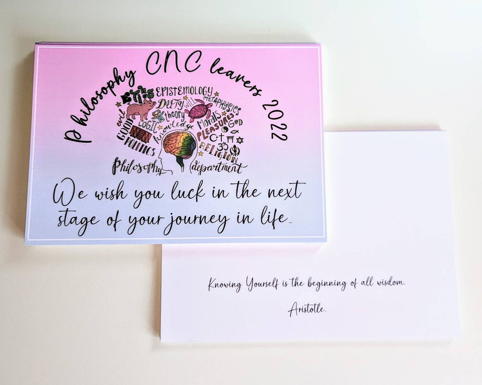 A4/A5 Custom Leavers Postcards Teacher Comments Card / - Etsy UK