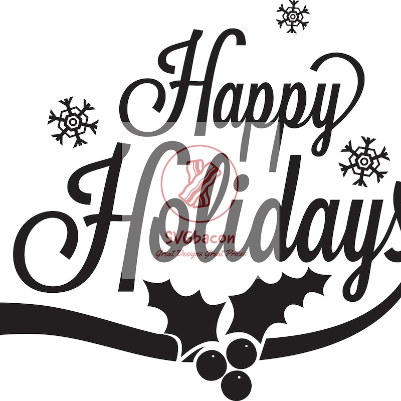 Holiday Svg - Etsy