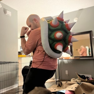 Bowser / Bowsette Shell Foam Template - Etsy Canada