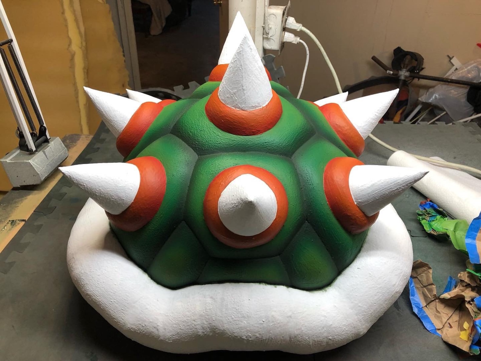 Bowser / Bowsette Shell Foam Template - Etsy Canada