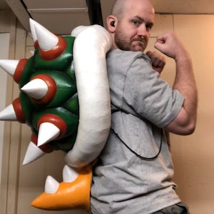 Bowser / Bowsette Shell Foam Template - Etsy