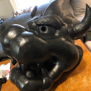 Bowser Head Foam Template - Etsy