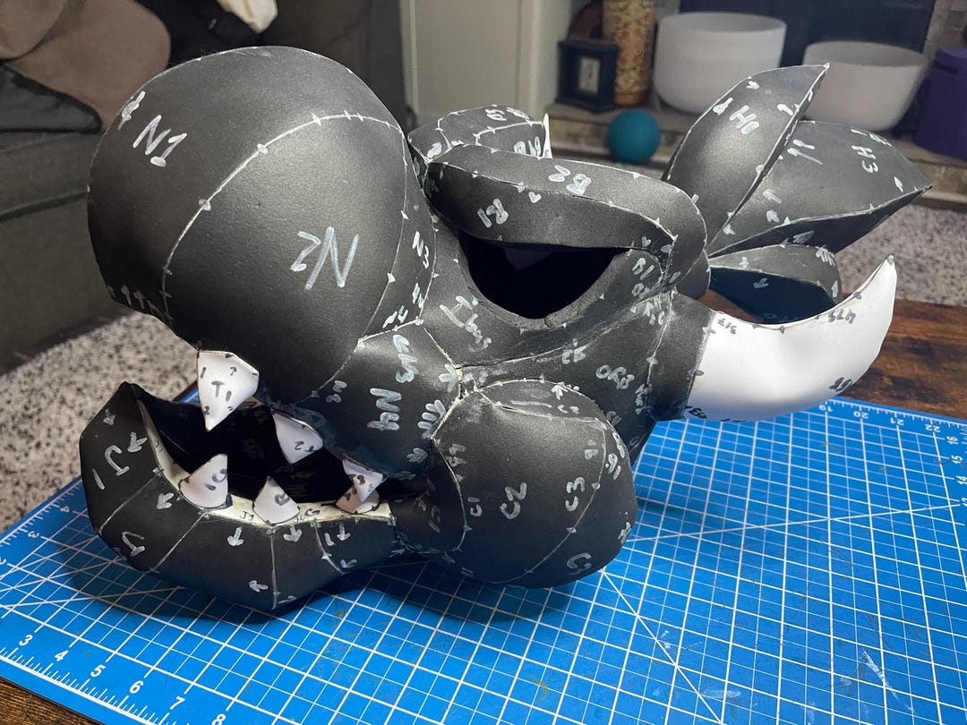 Dry Bowser Head Foam Template - Etsy