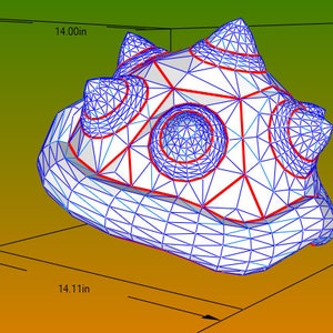 Bowser Junior / Bowsette Shell Foam Template - Etsy