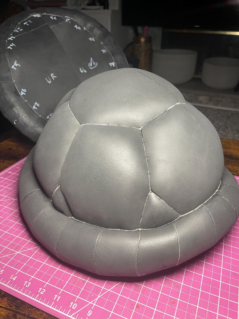 Koopa Troopa Shell/dry Bones Shell Foam Template - Etsy