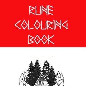 Rune Colouring Book - Etsy
