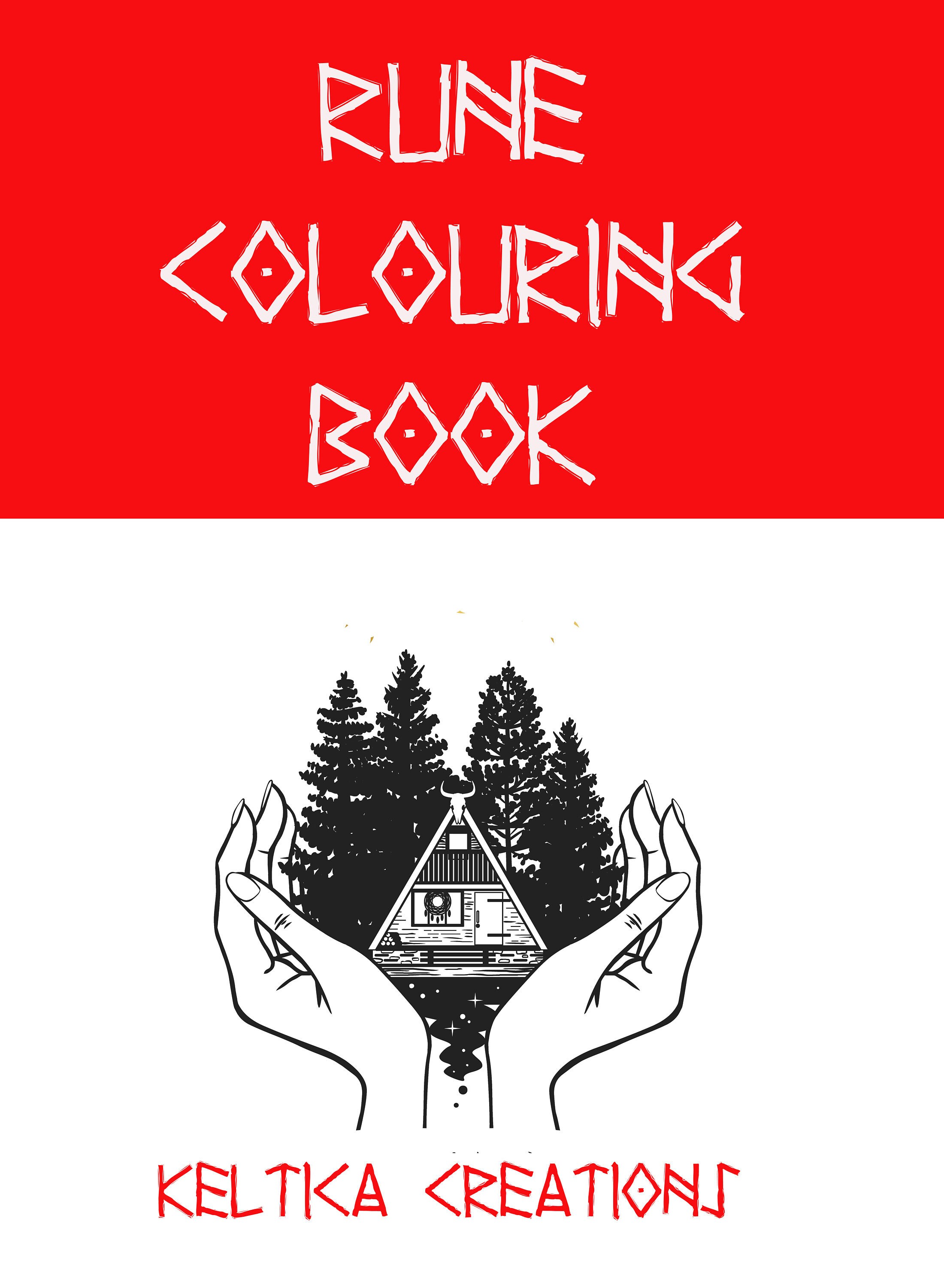 Rune Colouring Book - Etsy