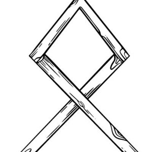 Elder Futhark Runes Colouring Book PDF Digital - Etsy