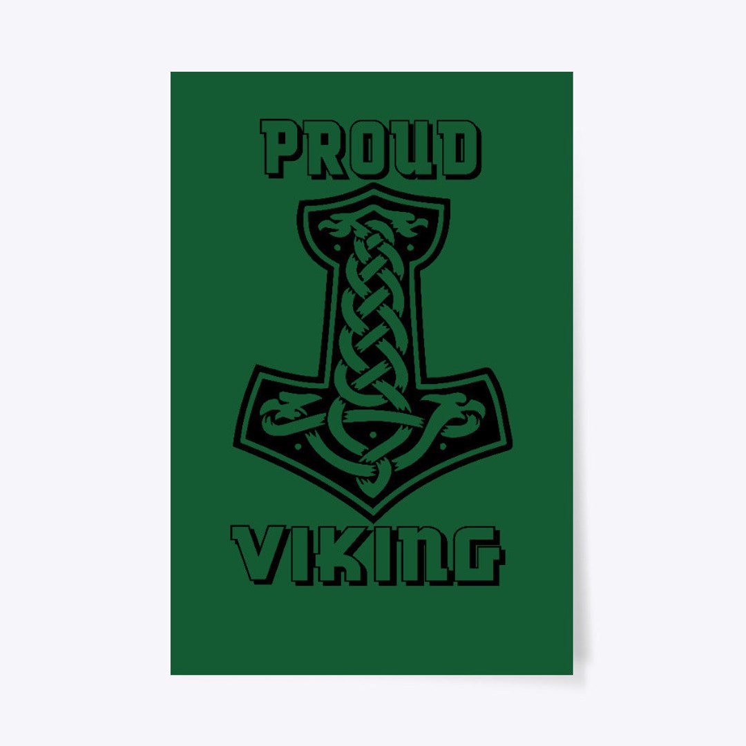 Proud Viking and Mjolnir PNG JPG Digital Download - Etsy
