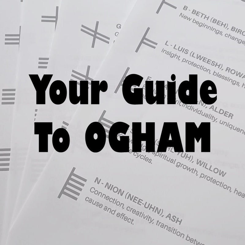 Eire Ogham - Etsy UK