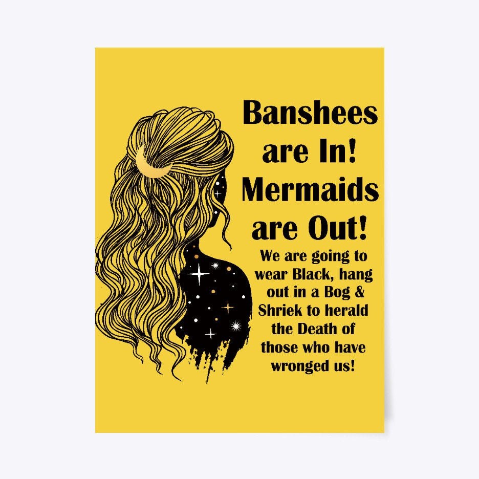 Banshees & Mermaids Digital Download SVG PNG | Etsy