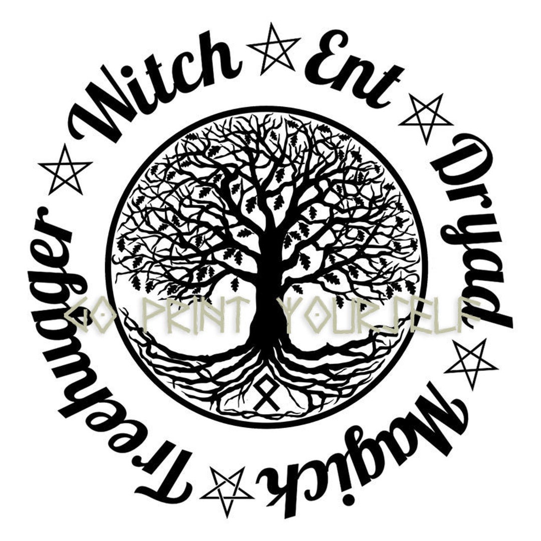 Witch Ent Dryad Tree of Life - PNG File Download Only! - Etsy