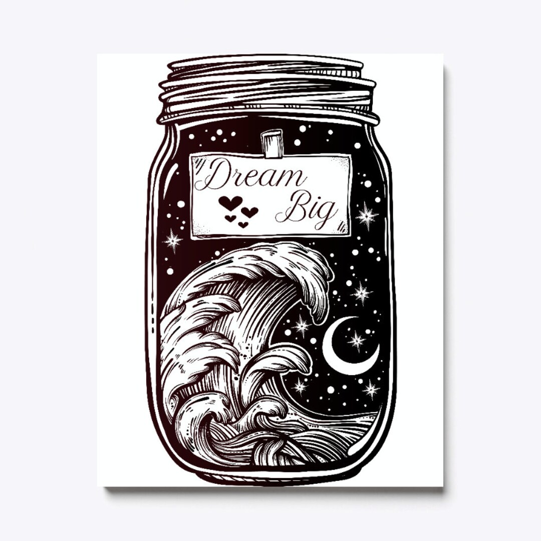 Dream Big Magick Jar Digital Download! #SVG #PNG - Etsy