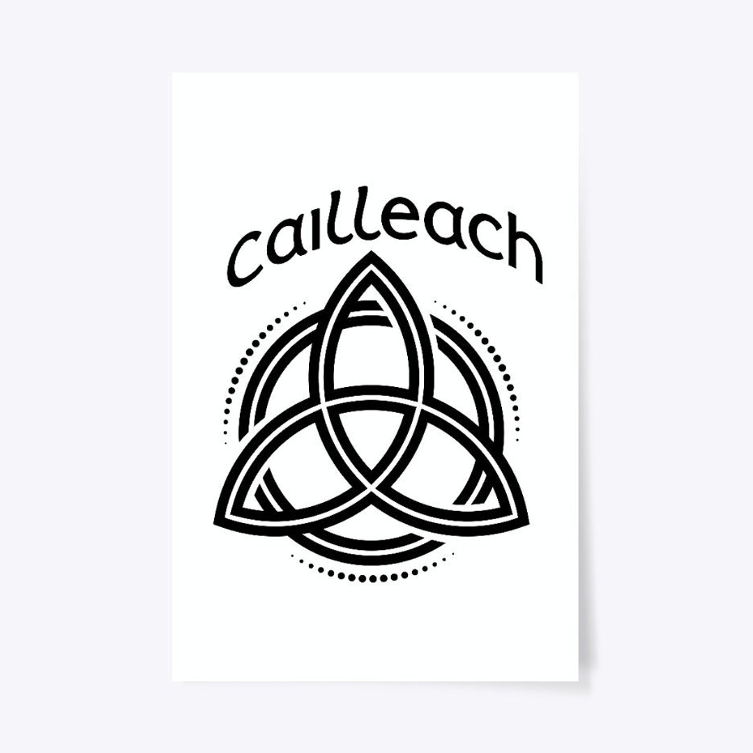 Cailleach / Triquetra ~digital Download Design! - Etsy