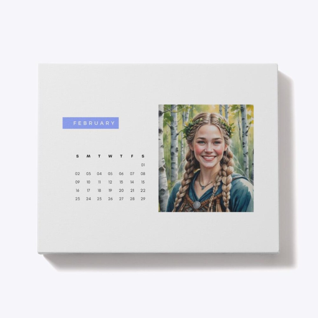 Goddess Calendar 2025 Digital Download PDF - Etsy