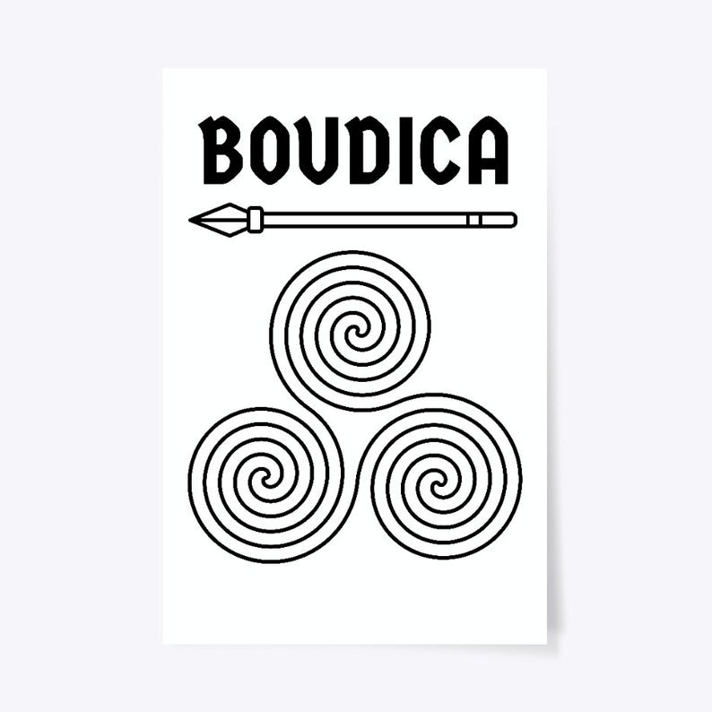 Warrior Boudica Digital Download File! - Etsy