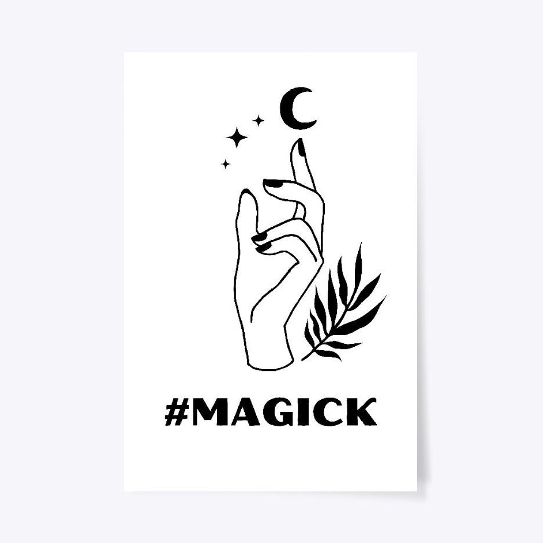Witch Hand Magick Digital File Download #SVG - Etsy