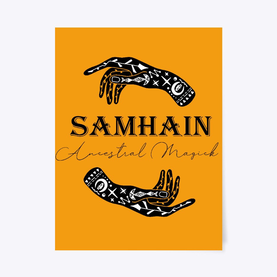Samhain Ancestral Magick Digital Design SVG PNG JPG - Etsy UK