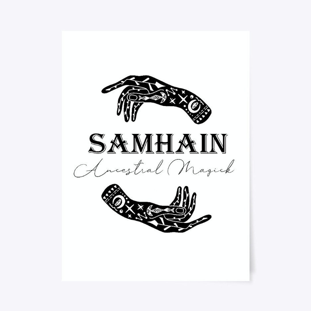Samhain Ancestral Magick Digital Design! SVG PNG JPG - Etsy UK