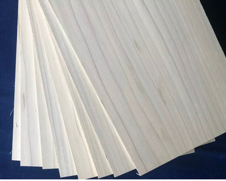 Solid Poplar Wood Sheets 340mm X 150mm X 3mm, 4mm or 6mm - Etsy