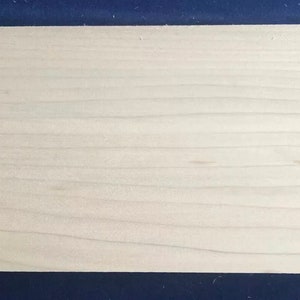 Solid Poplar Wood Sheets 340mm X 150mm X 3mm, 4mm or 6mm - Etsy