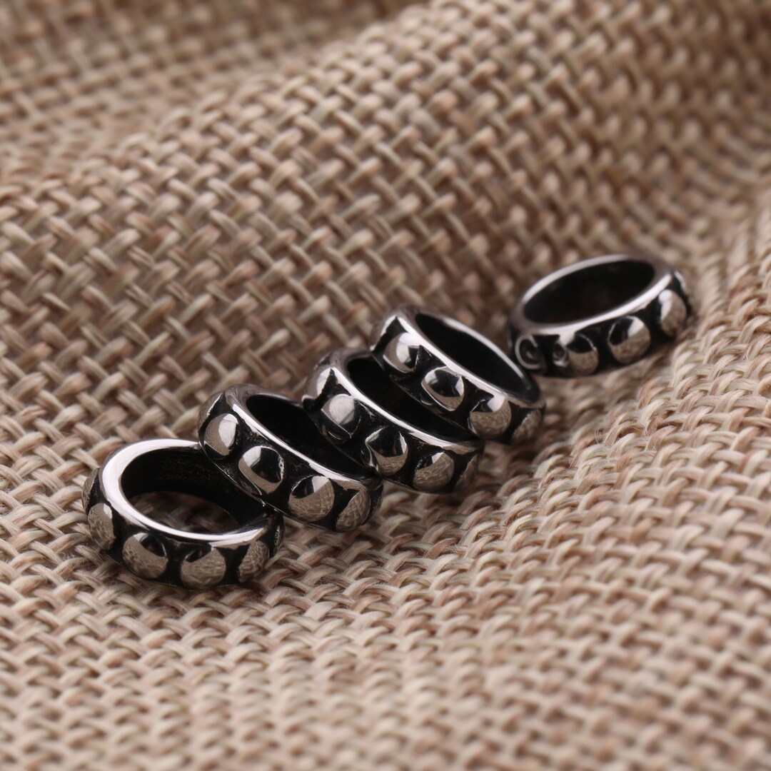 Stainless Steel DIY Space Pill Beads for Jewelry Bracelet Necklace ...