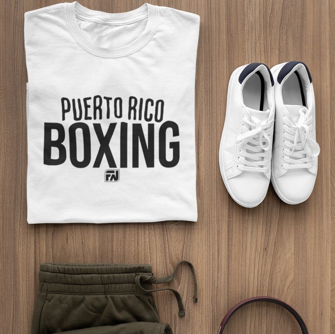 Puerto Rico Boxing Shirt, Boxing T-shirt, Boxing Gift, Boxing Gloves ...
