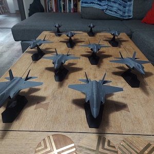 F-35 Lightning II 10 3D Printed Desk Display Stand - Etsy