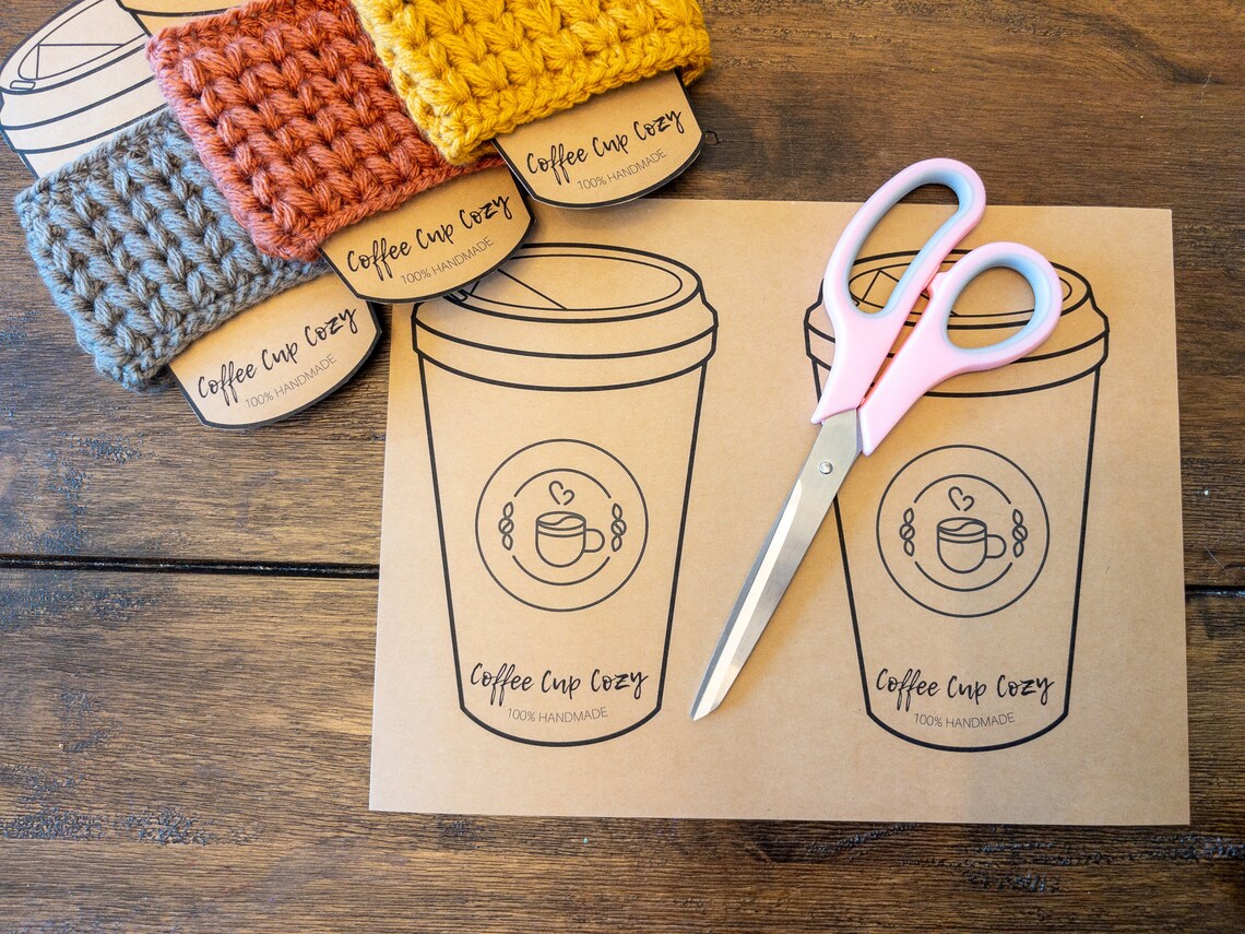 Printable Cup Cozy Insert - Etsy