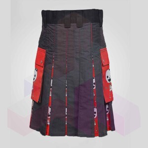 SCARY HALLOWEEN KILT | Men Scottish Custom Made Utility Kilts | Spooky ...