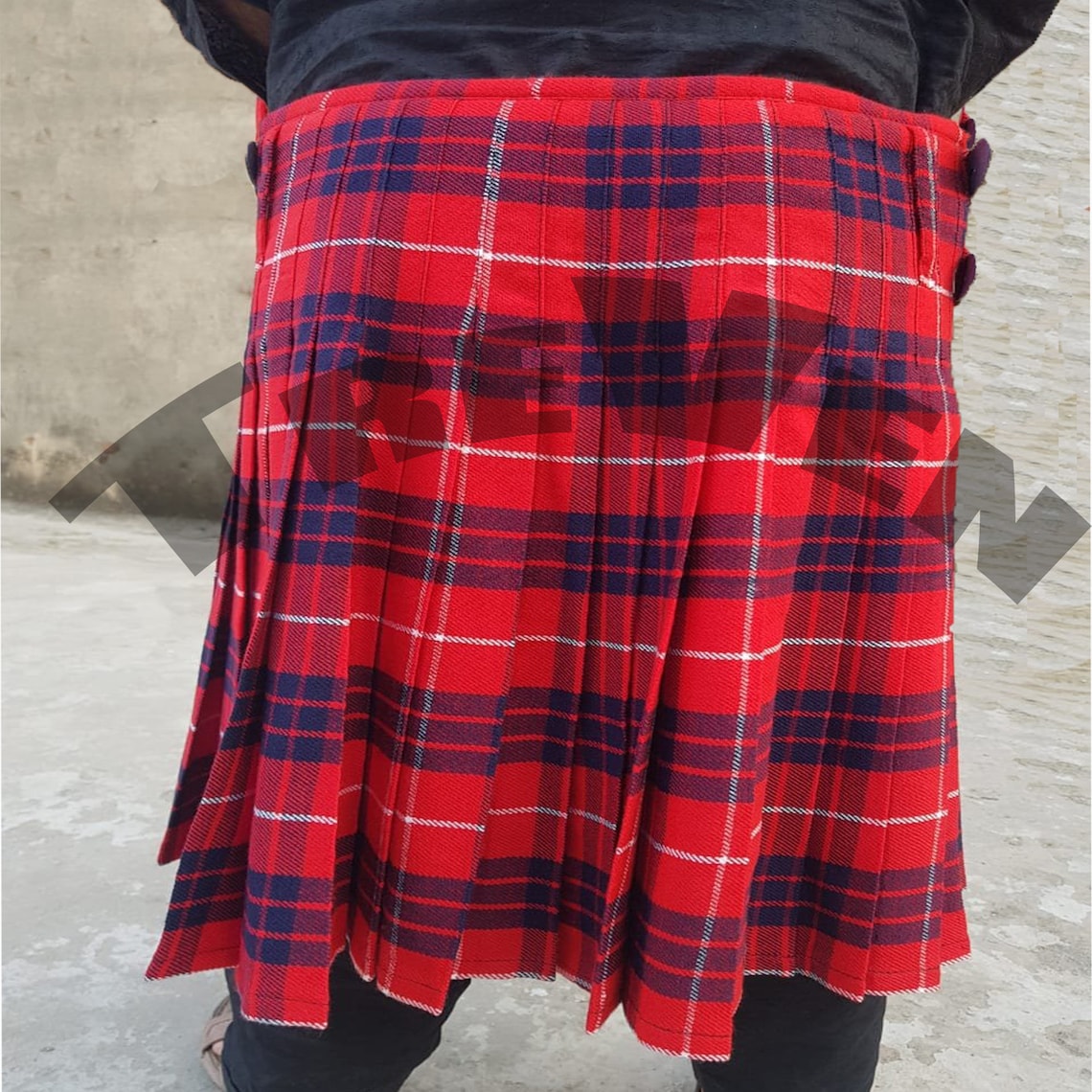 Hecho a mano Clan Cunningham Tartan Kilt para Hombres Y | Etsy
