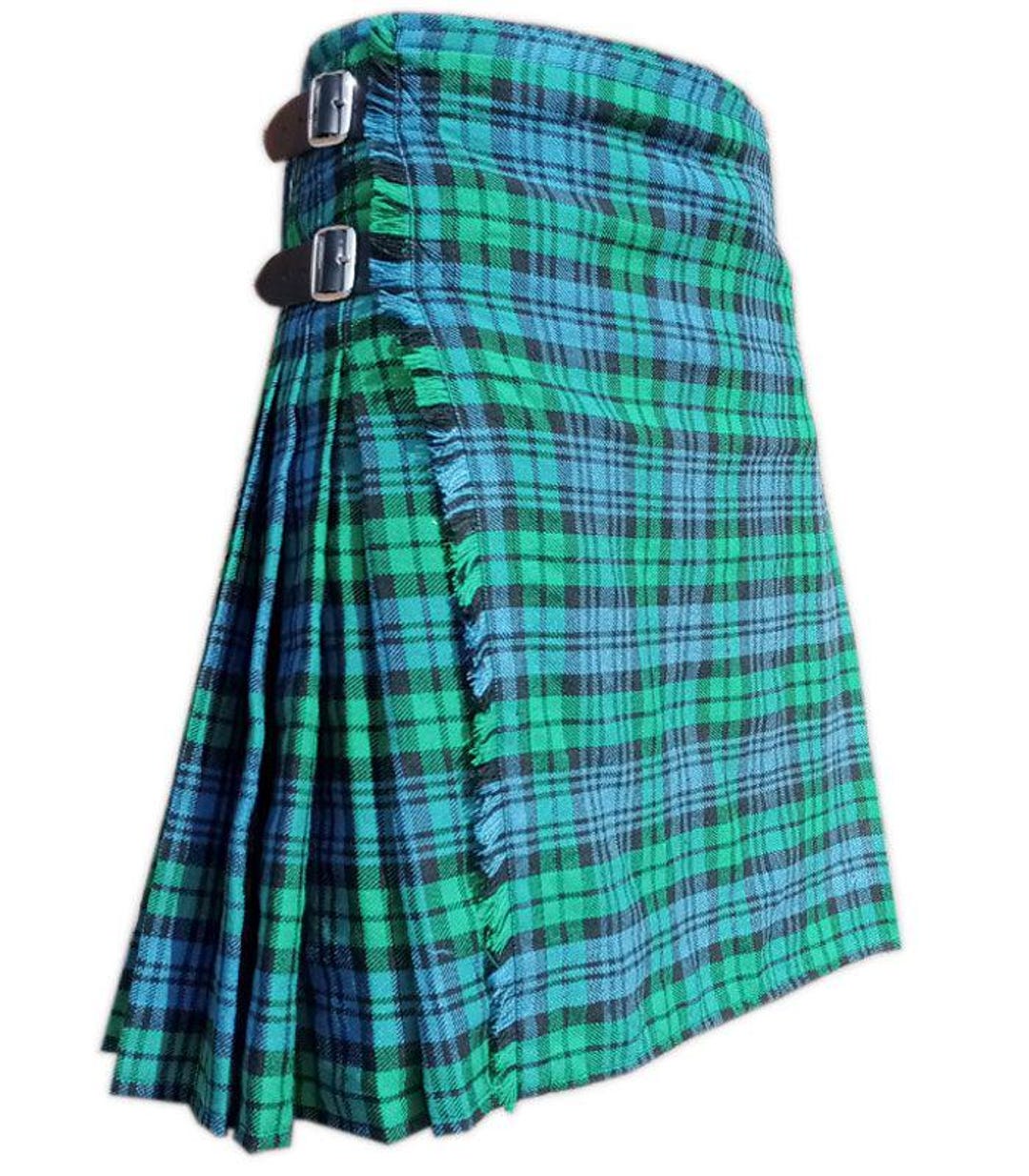 Clan Campbell Tartan Kilt for Men - Custom Handmade Scottish Kilt With ...