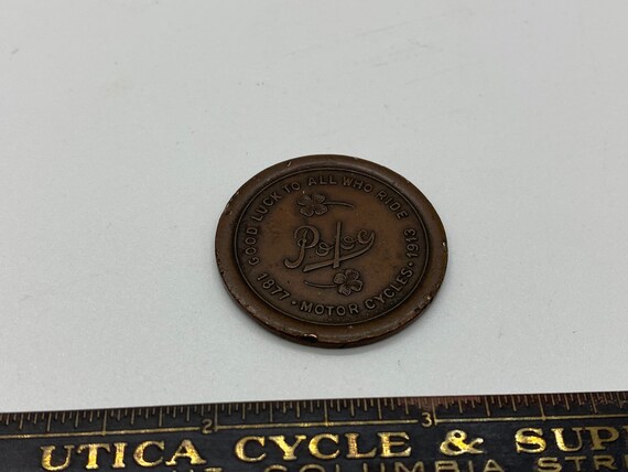 Antique Pope Motorcycles Good Luck Charm | Etsy