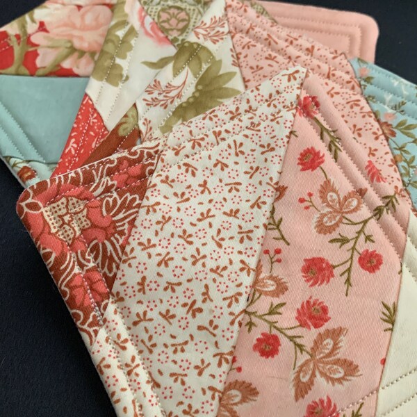 Fabric Coasters - Etsy