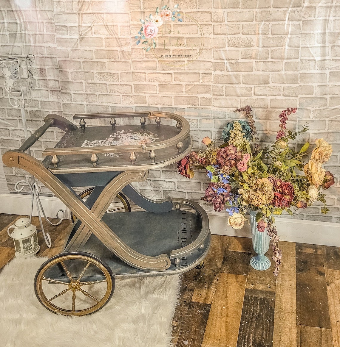 Sold Out, Vintage Tea Cart, Redesign With Prima, Painted Furniture ...