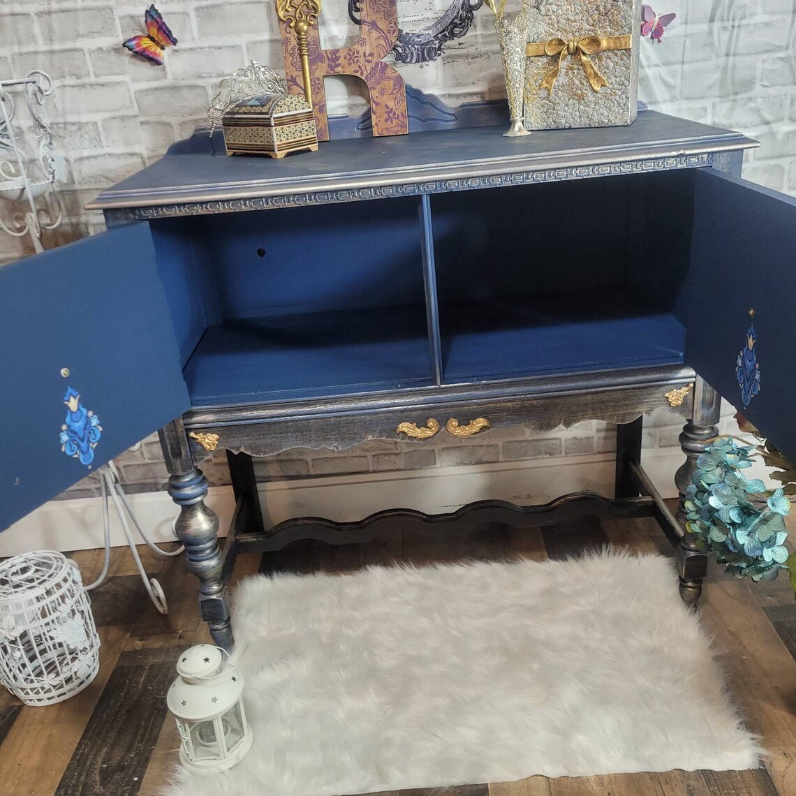 Jacobean Buffet Sideboard French Country Buffet Hand - Etsy