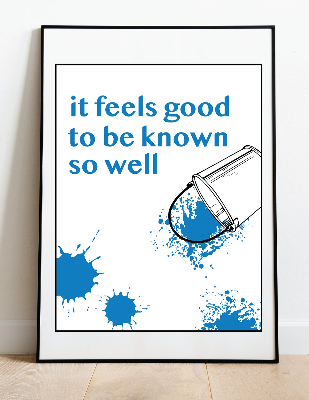 True Blue Boygenius Digital Print: Boygenius Print, True Blue Poster ...