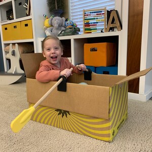 DIGITAL - Boat Oars & Oarlocks - Paddle Toy for Toddlers and ...