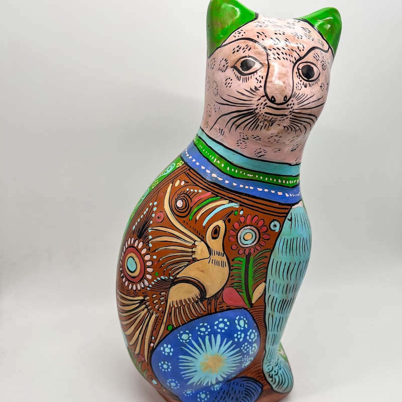 Mexican Antiques Cats - Etsy