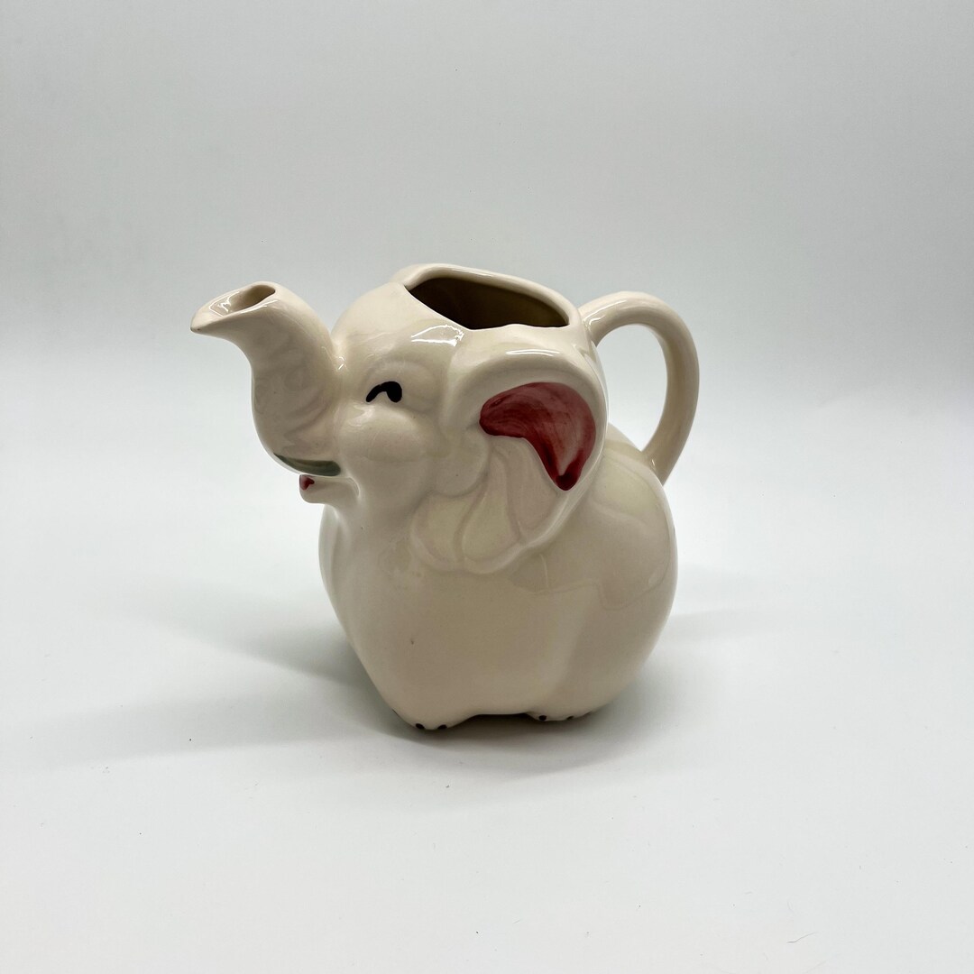 Vintage Shawnee Pottery Elephant Creamer Pitcher| Patented USA ...