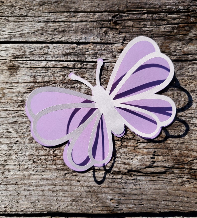 3D Paper Butterfly Butterfly Yard Outdoor Butterfly - Etsy