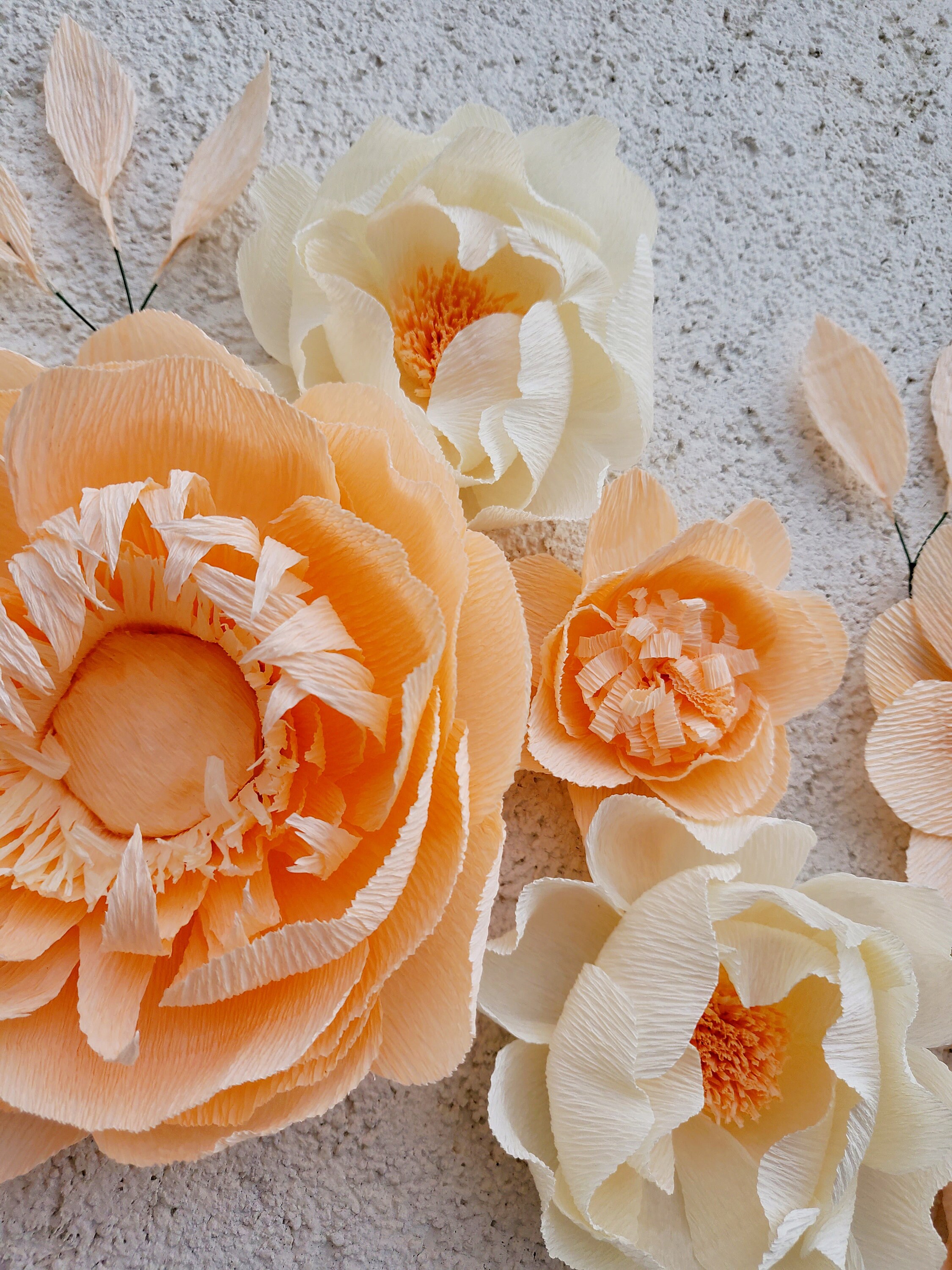 Rustic Flower Wall Backdrop, Fall Custom Bridal Shower, Baby ...