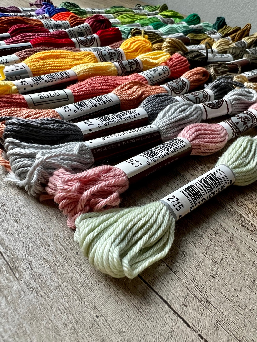 Lot of 34 DMC 4 Art Mat Cotto DMC Retors #4 Embroidery Floss Lot of 34 ...