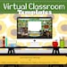 Virtual Classroom Sunflower Theme | Distance Learning | Education ...