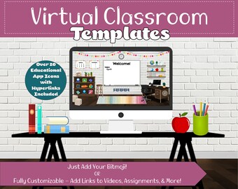 Virtual Classroom Sunflower Theme | Distance Learning | Education ...
