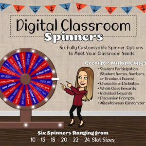 Digital Spinners Nautical | Classroom Management | Education | Student ...