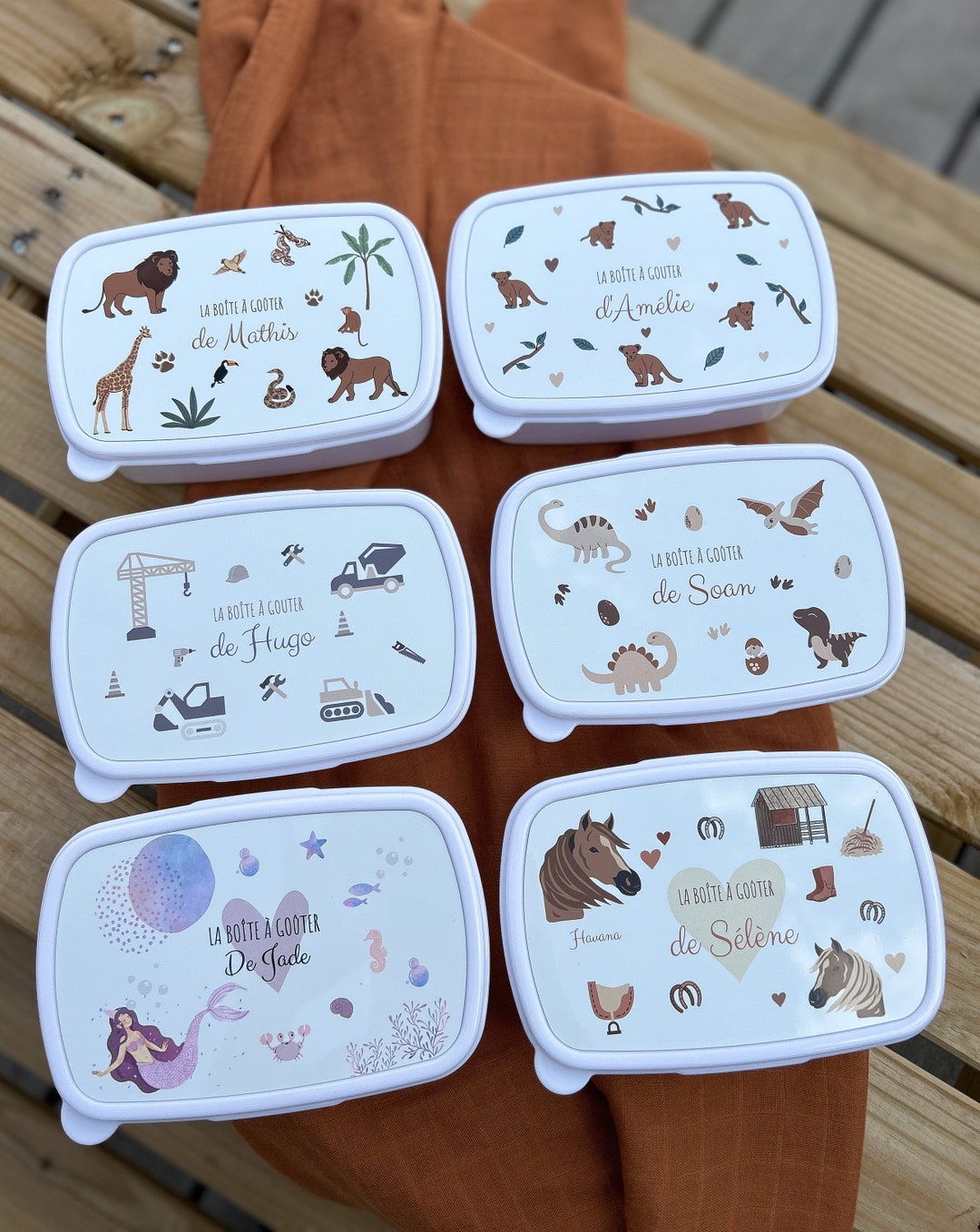 Personalized School Snack Box Back to School - Etsy